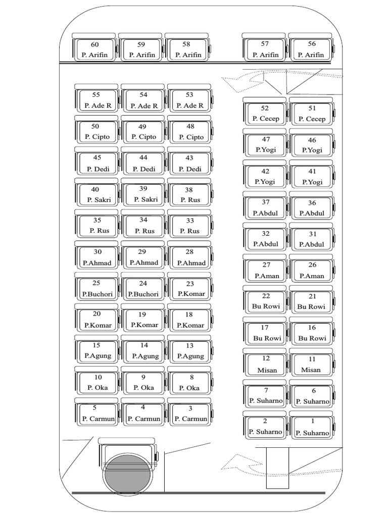 tempat duduk bis 60 | PDF