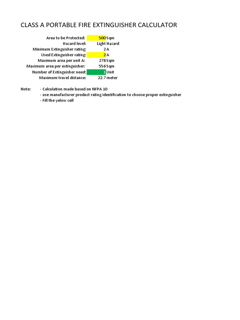 Kalkulator APAR Kelas A | PDF | Science & Mathematics | Technology ...