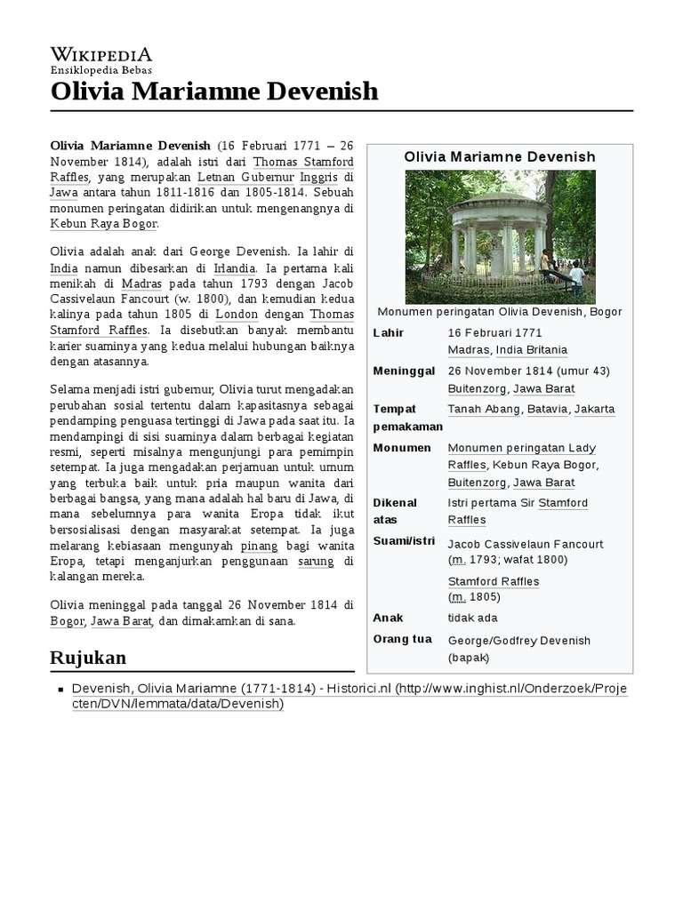 Olivia Mariamne Devenish | PDF