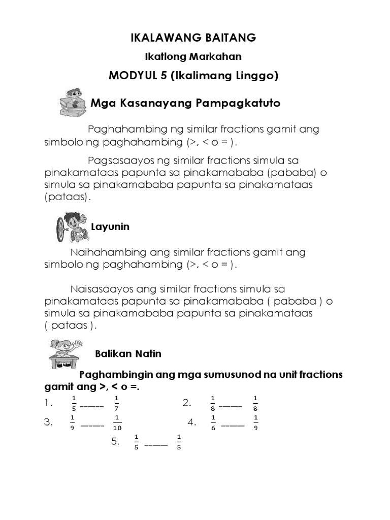 Math2 q3 Module5 Week5 | PDF