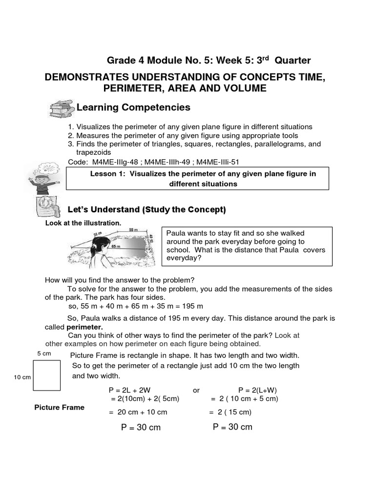 Math4 q3 Module5 Week5 | PDF | Triangle | Length