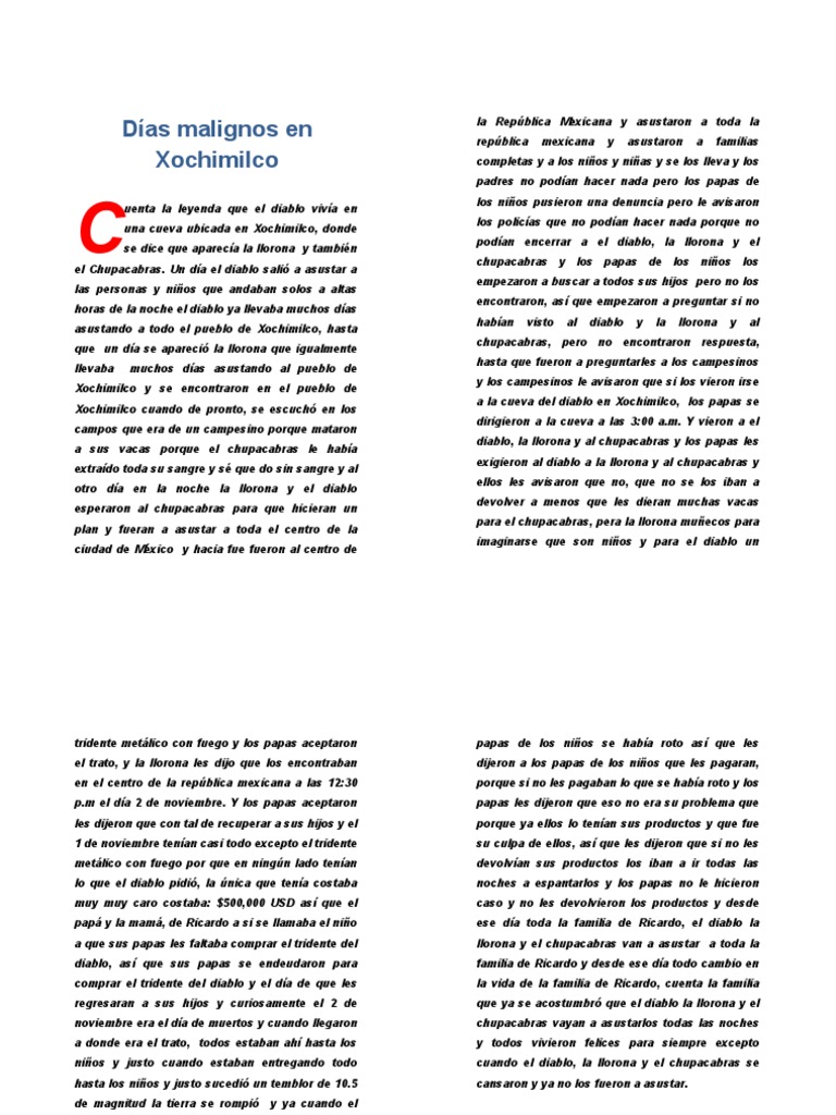 Cuento - Carlos | PDF