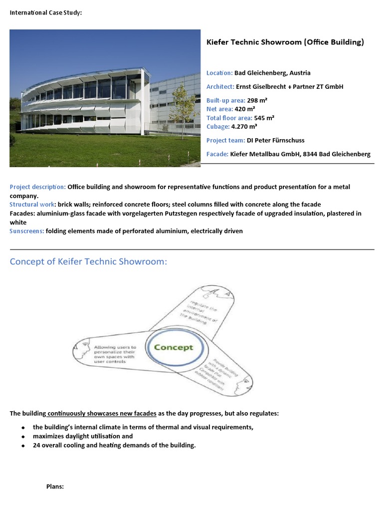 International Case study FACADES | PDF | Building Insulation | Building ...