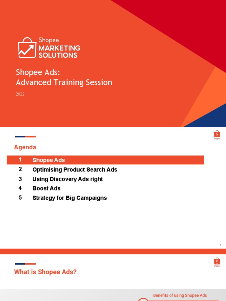 (EXTERNAL) Seller Training - Optimizing Shopee Ads | PDF | Marketing ...