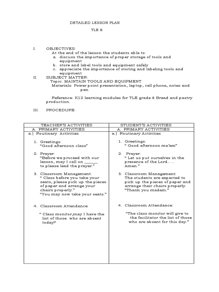 DLP Tle 8 Quarter 3 Week 6 | PDF