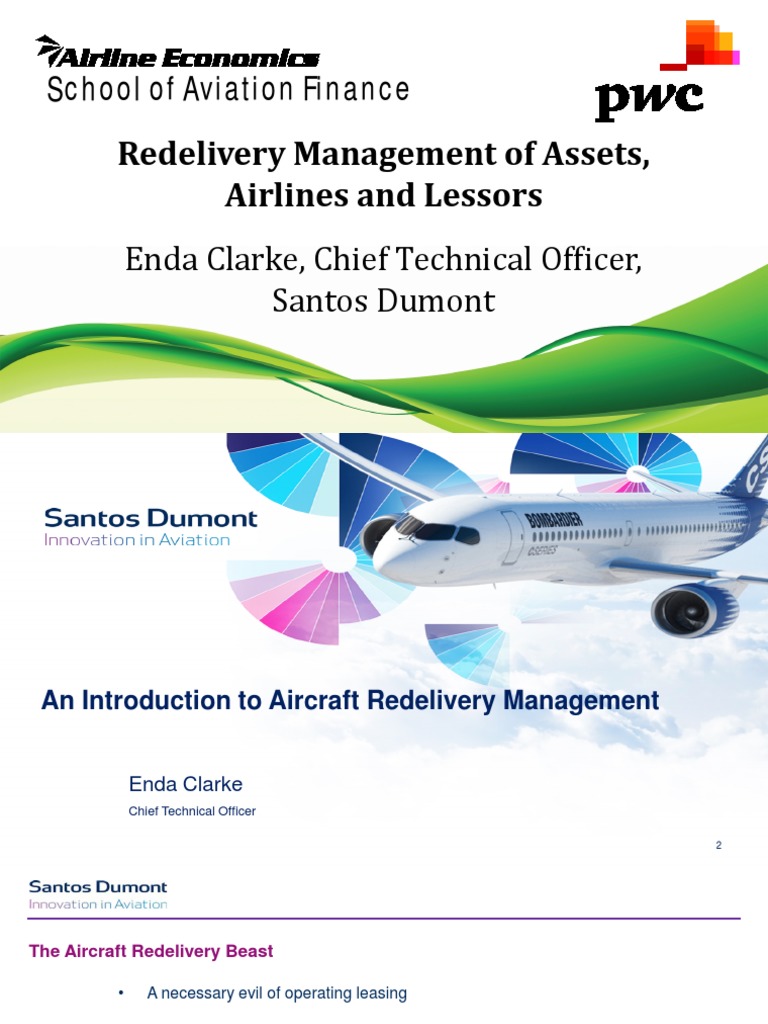 PWC - Dublin-2016 - Redelivery Management of Assets, Airlines and ...
