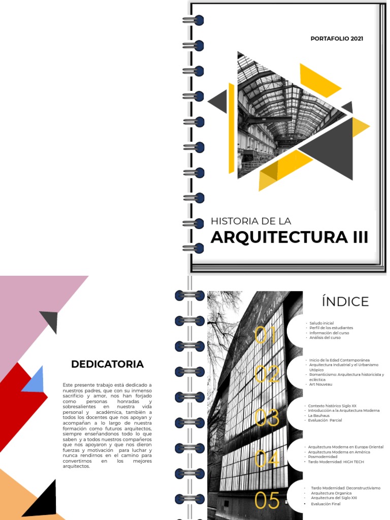 Portafolio - HIII | PDF | Diseño arquitectonico | Arquitectura