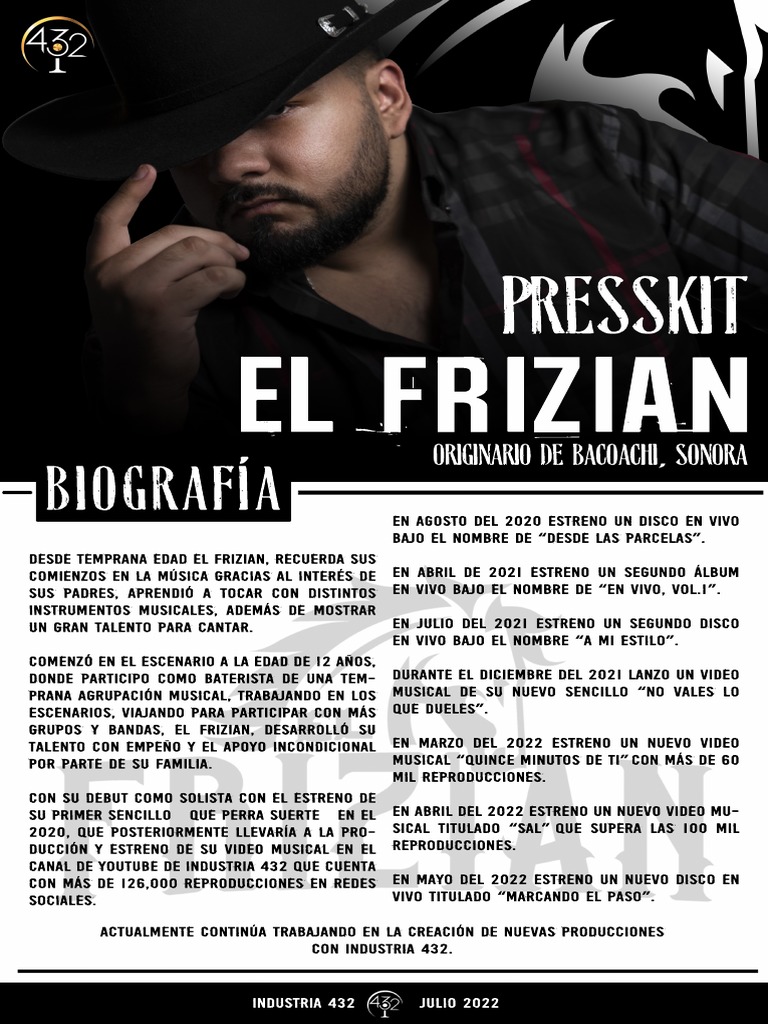 Presskit El Frizian | PDF
