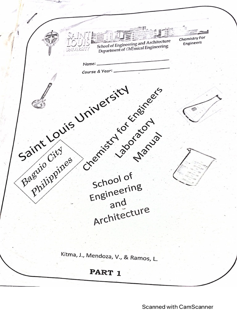 Chemistry Lab Manual | PDF