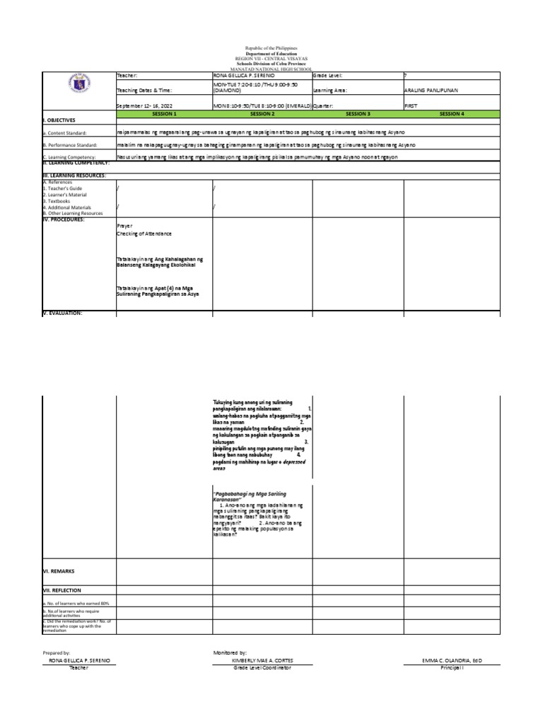 W4 AP7 lesson-plan-template-SY2022-2023 | PDF