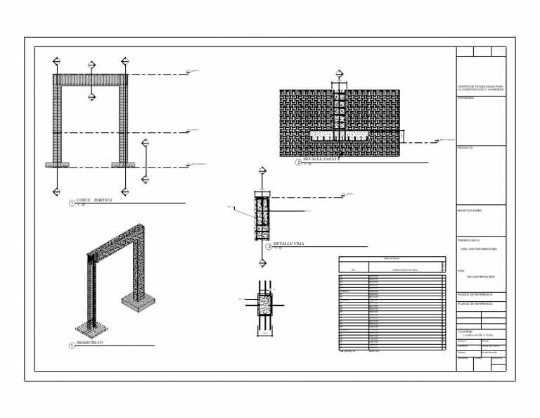 Lamina de Estructura | PDF | Ingeniería estructural | Ingeniero civil