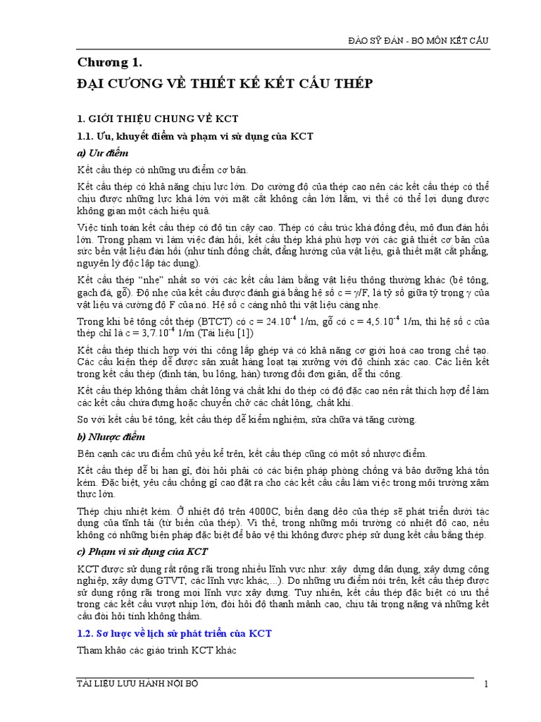 Bai Giang KCT-11.09 | PDF