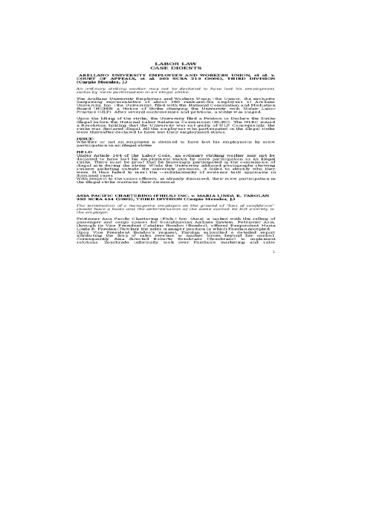 Case Digest Sample | PDF