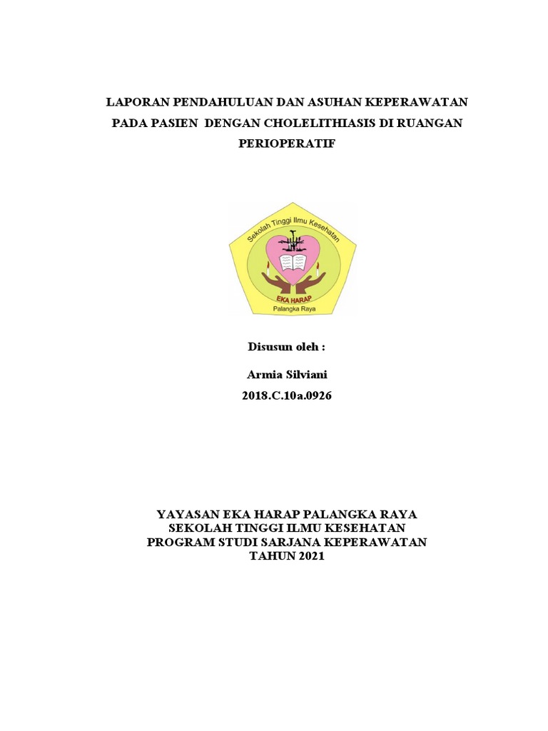 LP Dan Askep Cholelithiasis (Armia S) | PDF