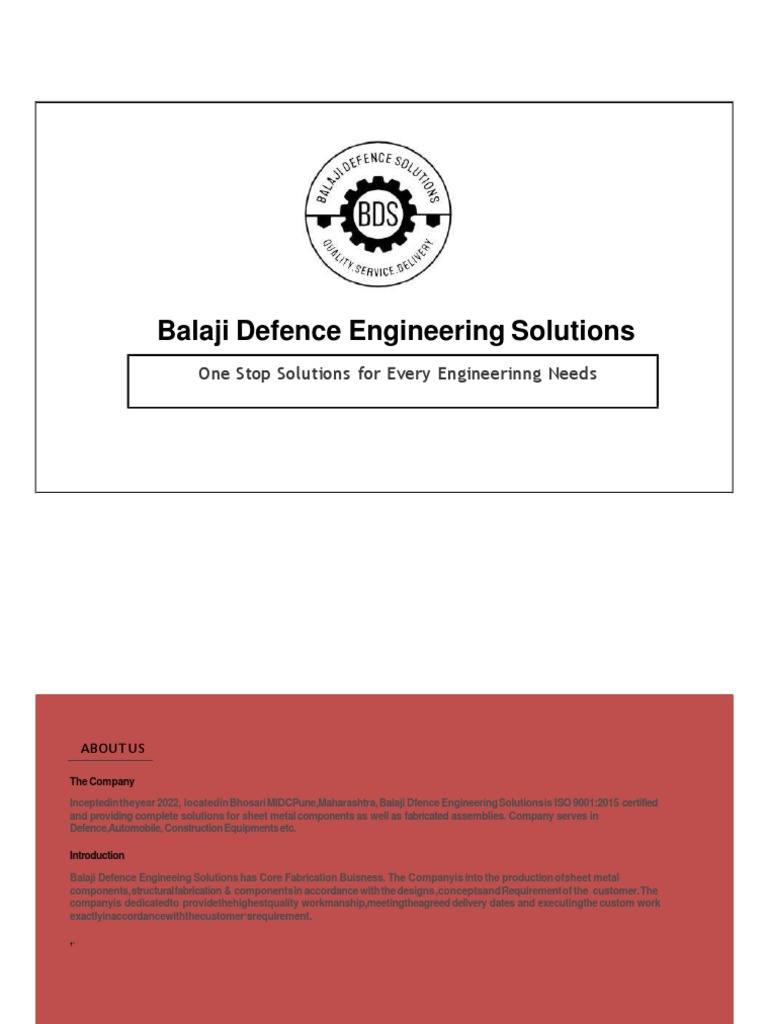 Balaji Company Profile | PDF | Numerical Control | Engineering