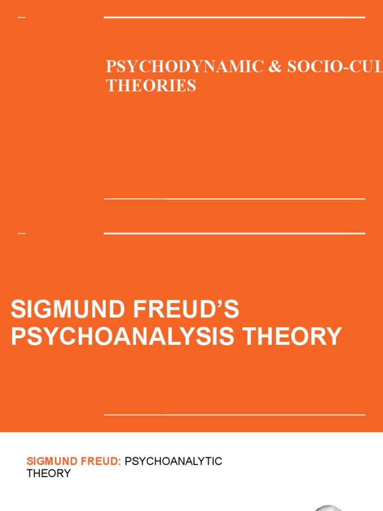 Psychodynamic & Socio-Cultural Theories | PDF | Id | Psychoanalysis