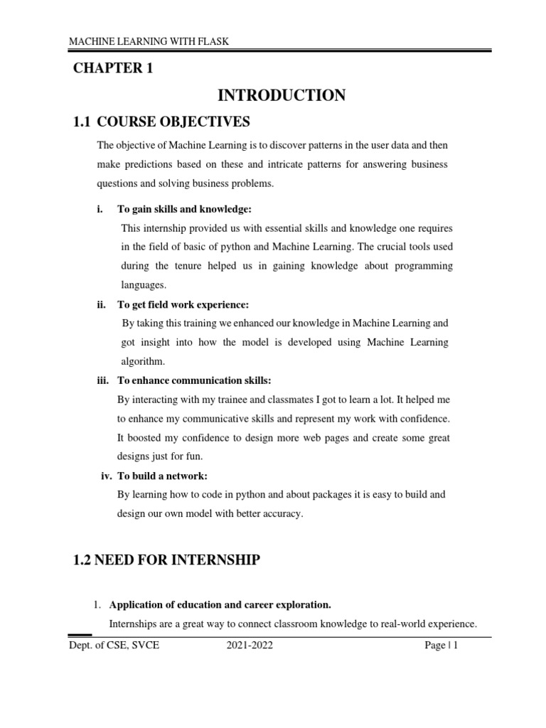 Internship | PDF | Machine Learning | Python (Programming Language)