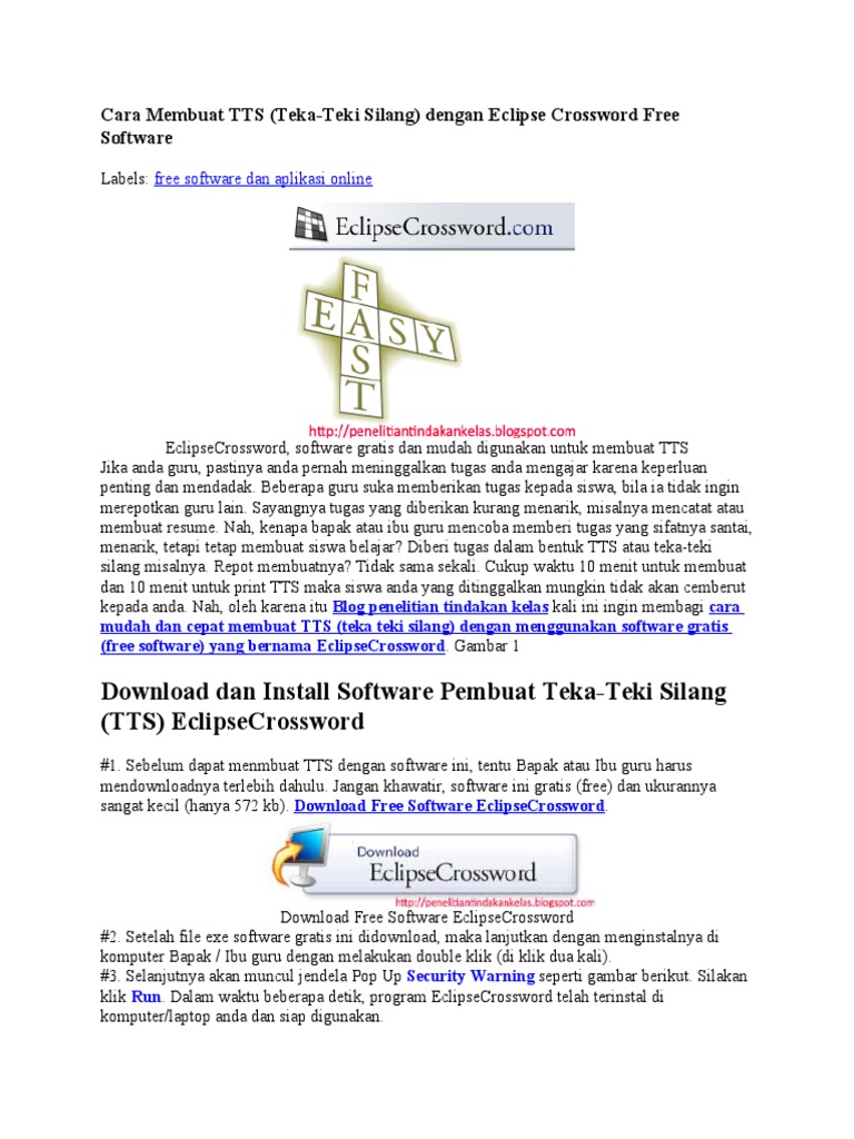 Cara Membuat TTS | PDF