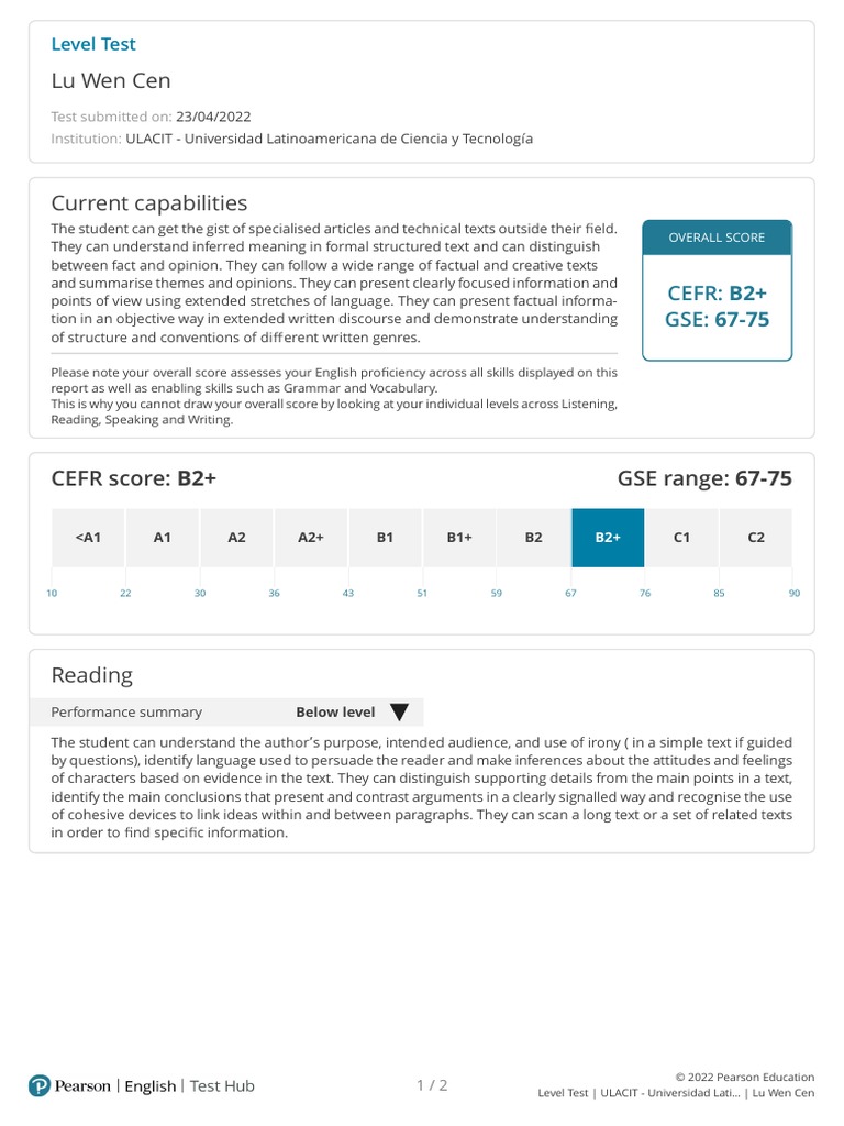 Pearson | PDF | Cognition | Learning