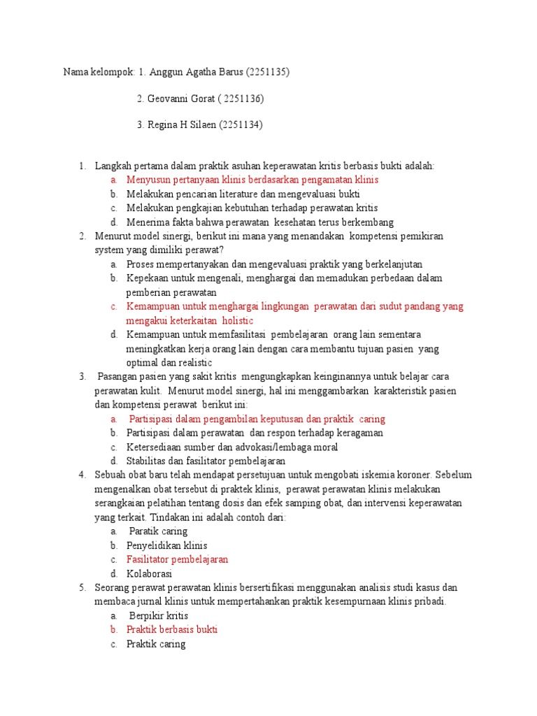 Rencana Asuhan Keperawatan Kritis | PDF