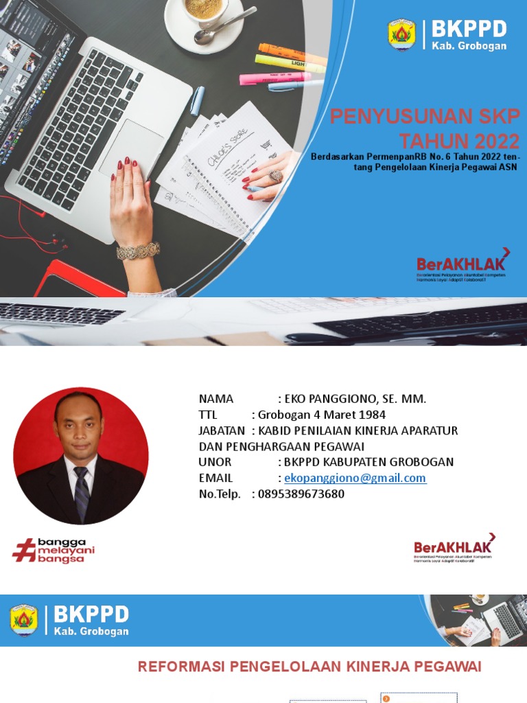 SKP PPPK 2022 | PDF | Pengelolaan Keuangan & Uang