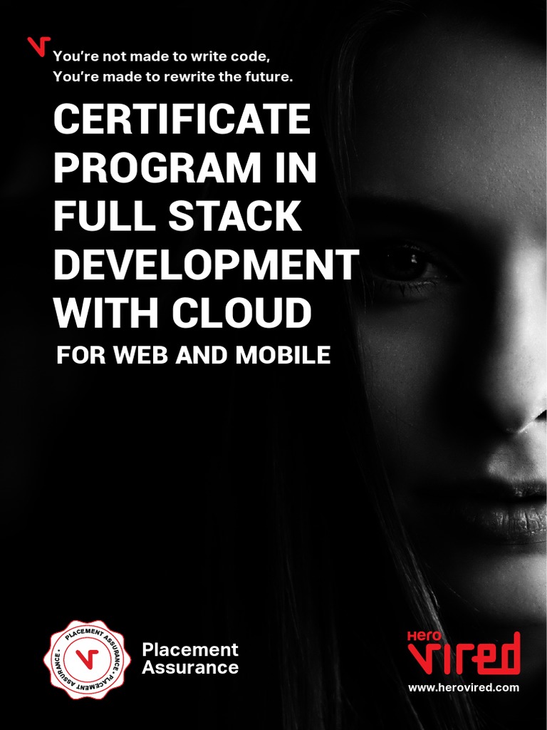Hero Vired Certificate Program On Full Stack Development Brochure | PDF | Cloud Computing ...