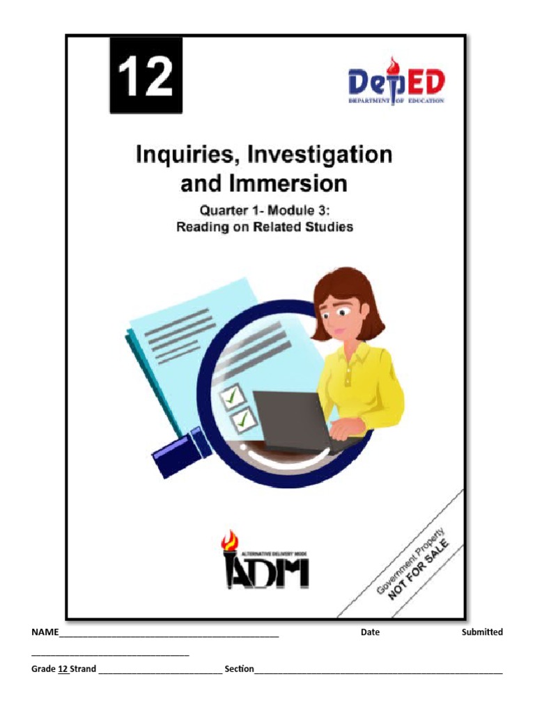 3 Module 3 III Reading On Related Studies | PDF | Citation | Apa Style