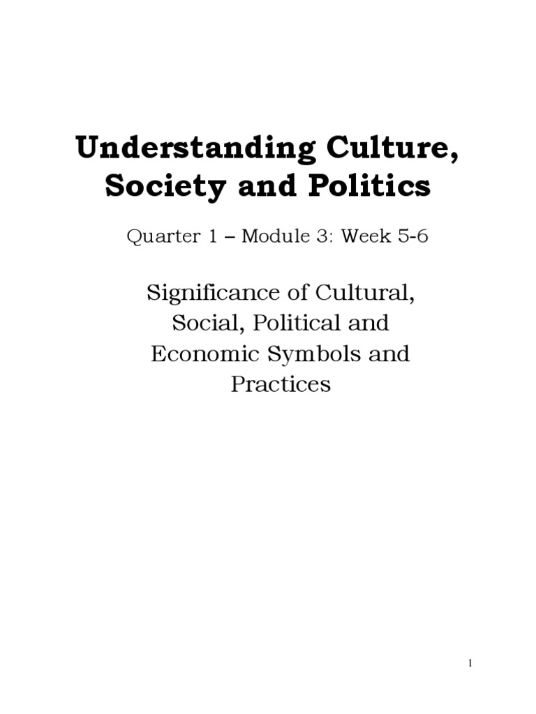 UCSP Week 5-6 | PDF | Mesopotamia | Paleolithic