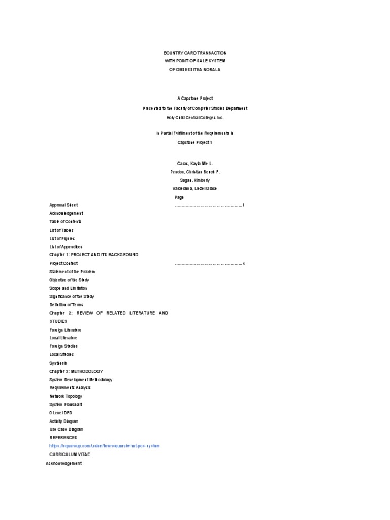 Pendon Group | PDF | Point Of Sale | Databases