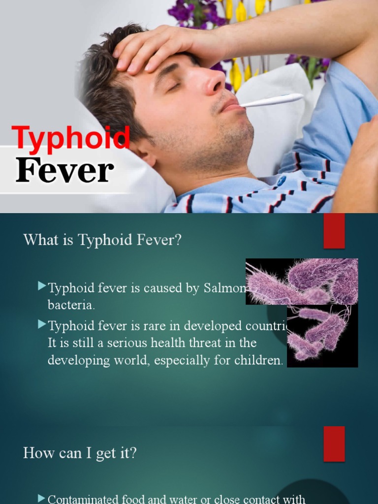 Understanding Typhoid Fever Symptoms | PDF