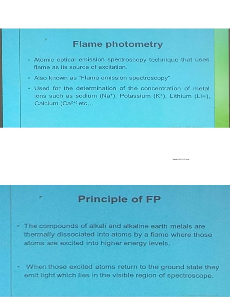 Flame Photometry | PDF