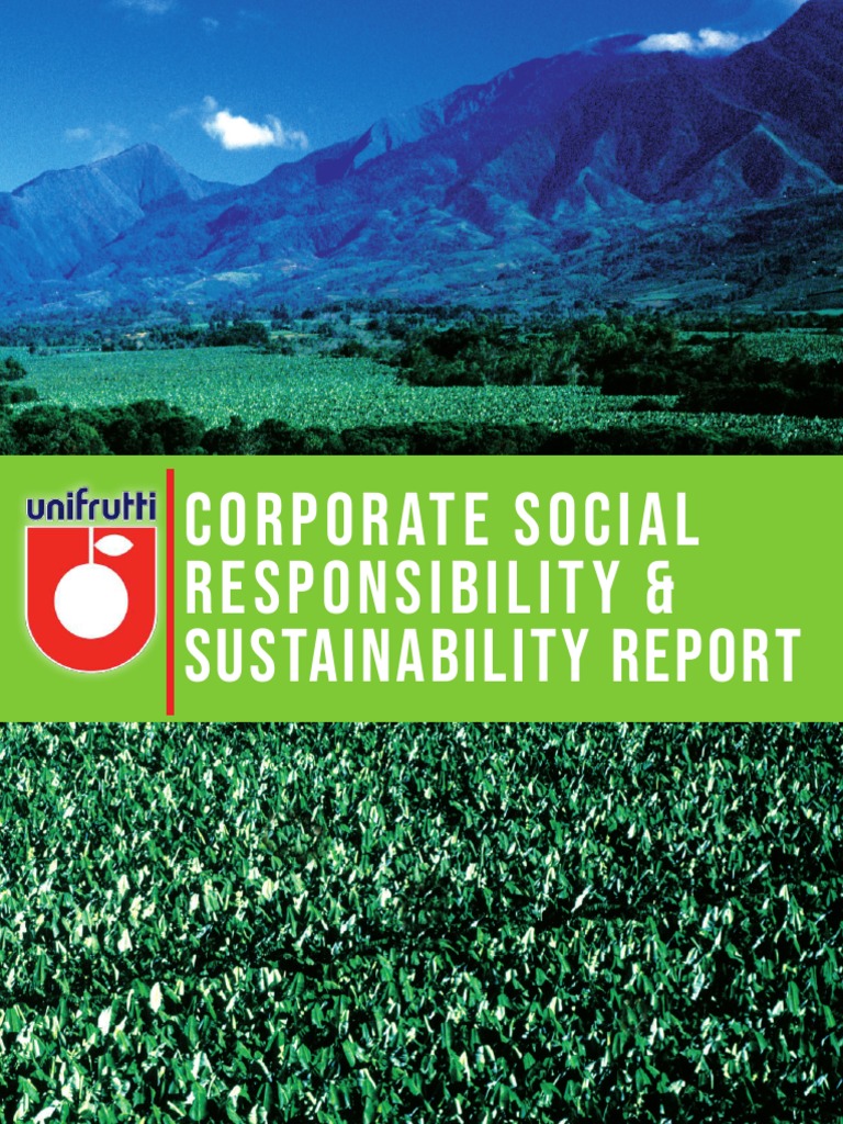 Unifrutti CSR Final Report 2019-1 Compressed | PDF | Corporate Social ...