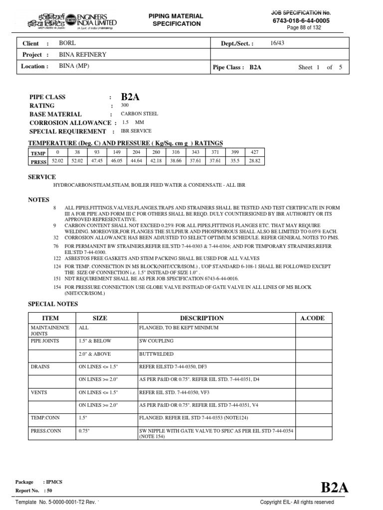 B2a El | PDF | Pipe (Fluid Conveyance) | Applied And Interdisciplinary Physics