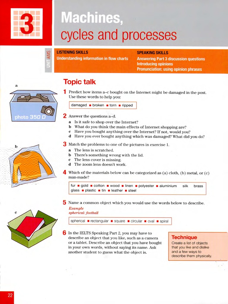 ENC1120 - Improve Your Skills - Listening and Speaking For IELTS - U3-U4 | PDF | Lecture | Fashion