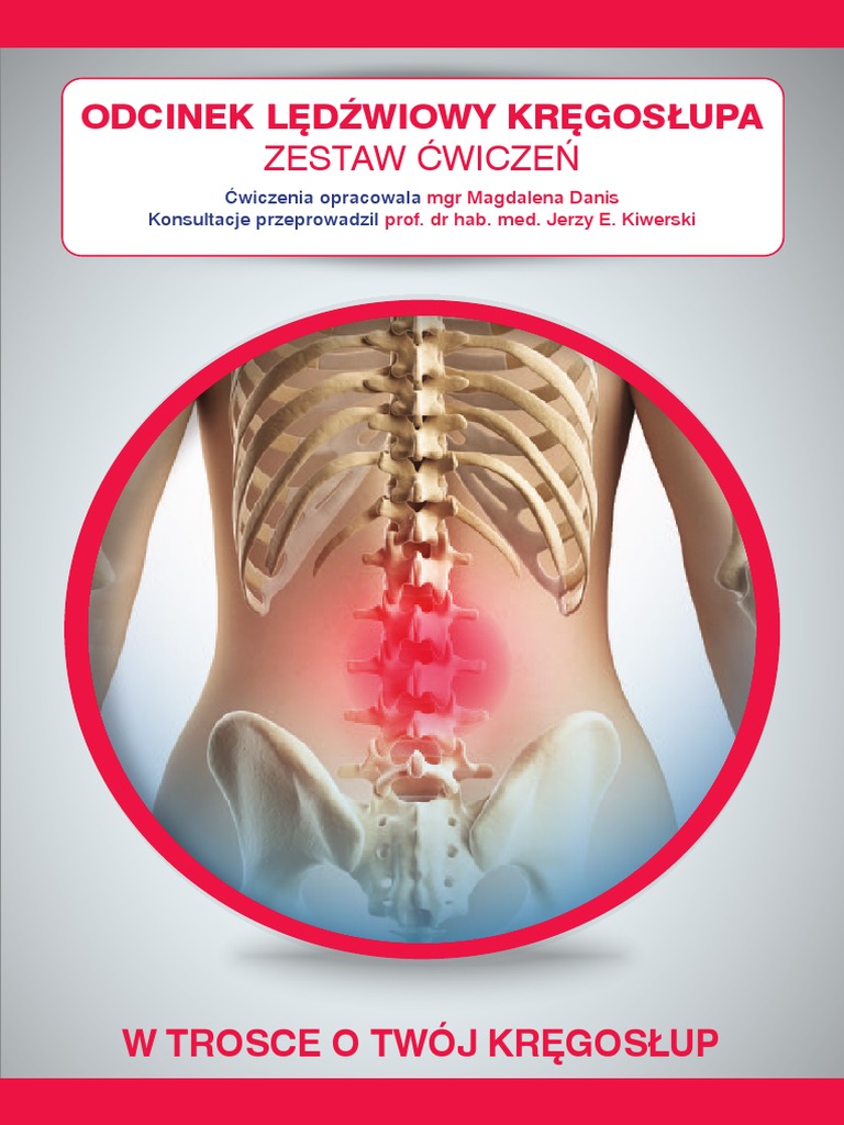 Zestaw Cwiczen Odcinek Ledzwiowy Kregoslupa | PDF