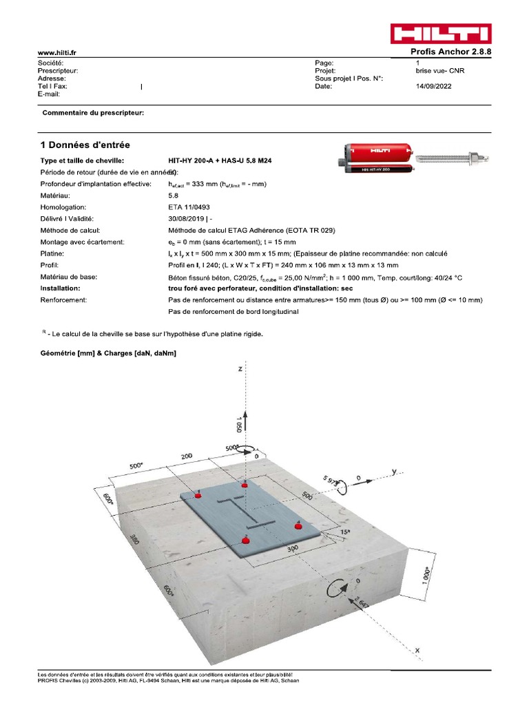 Solution HILTI - Brise Vue | PDF