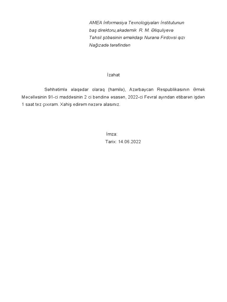 İzahat 2022 | PDF
