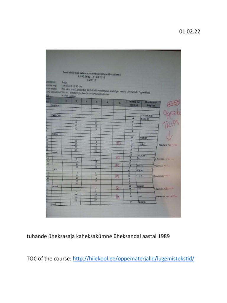 B1 Kursus Zoomis | PDF