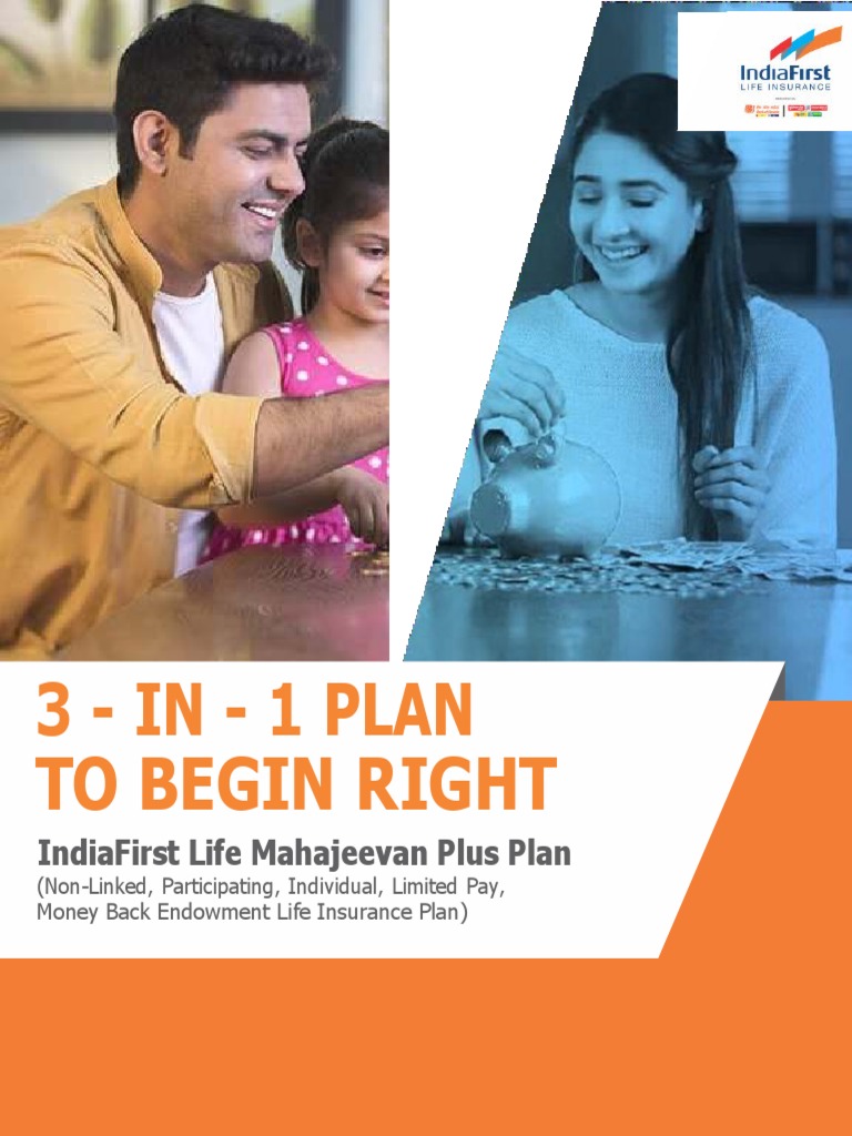 IndiaFirst Life Mahajeevan Plus Plan Guide | PDF | Insurance | Loans