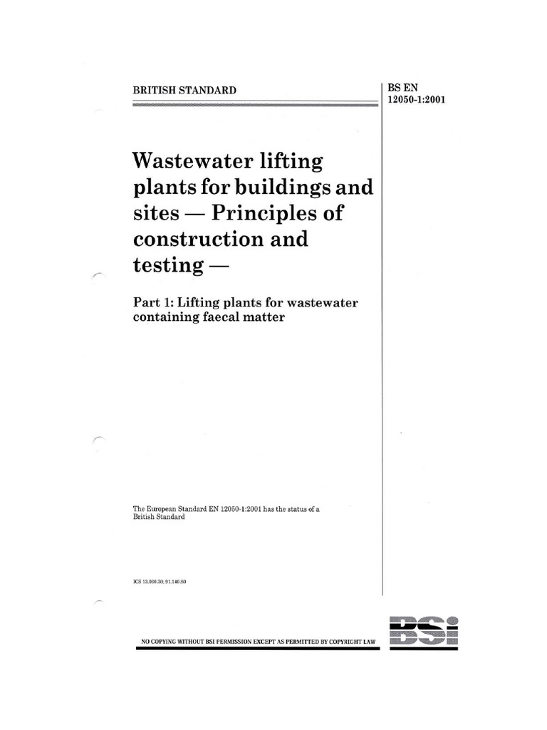 Fdocuments - in - Bs en 12050 Automated en 12050 12001 This British ...