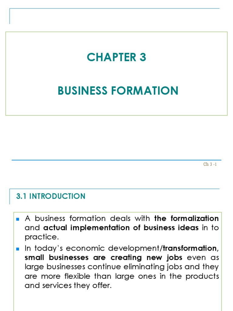 Chapter 3 Entrepreneurship PDF | PDF | Entrepreneurship | Business