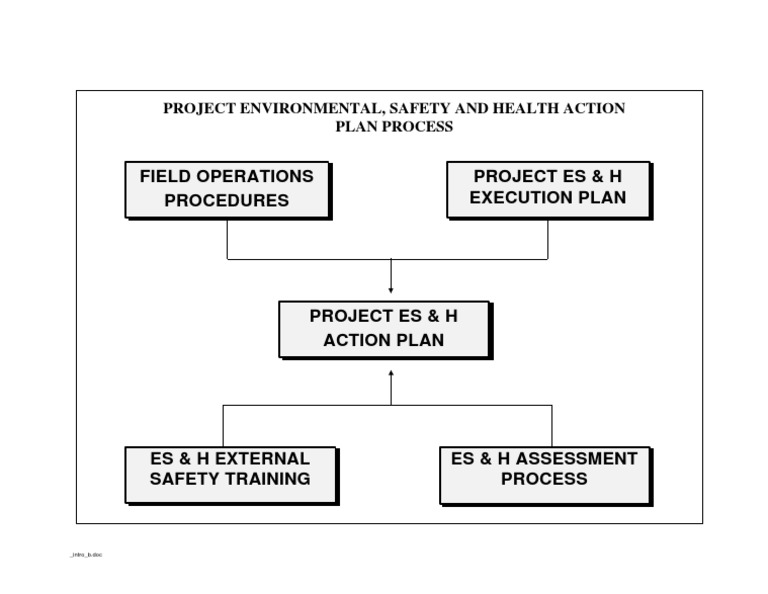 Project Environmental, Safety and Health Action Plan Process | PDF ...