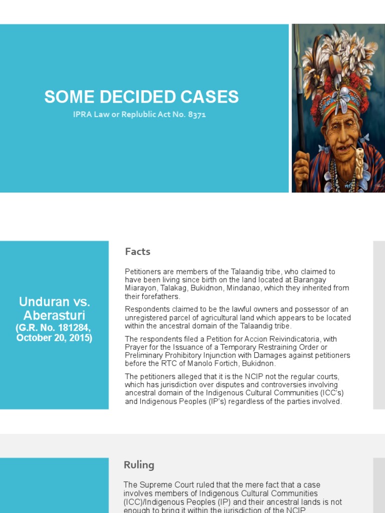 ADR IPRA Cases | PDF | Injunction | Justice