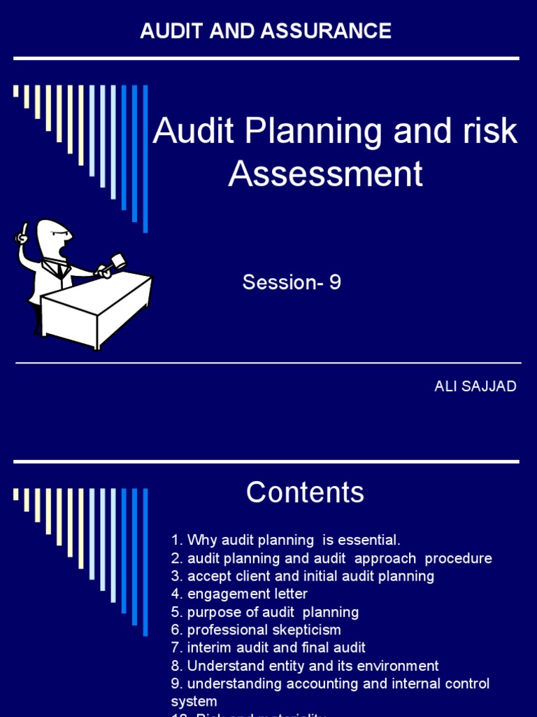 Audit Planning and Risk Assessment New Slides | PDF | Financial Audit ...