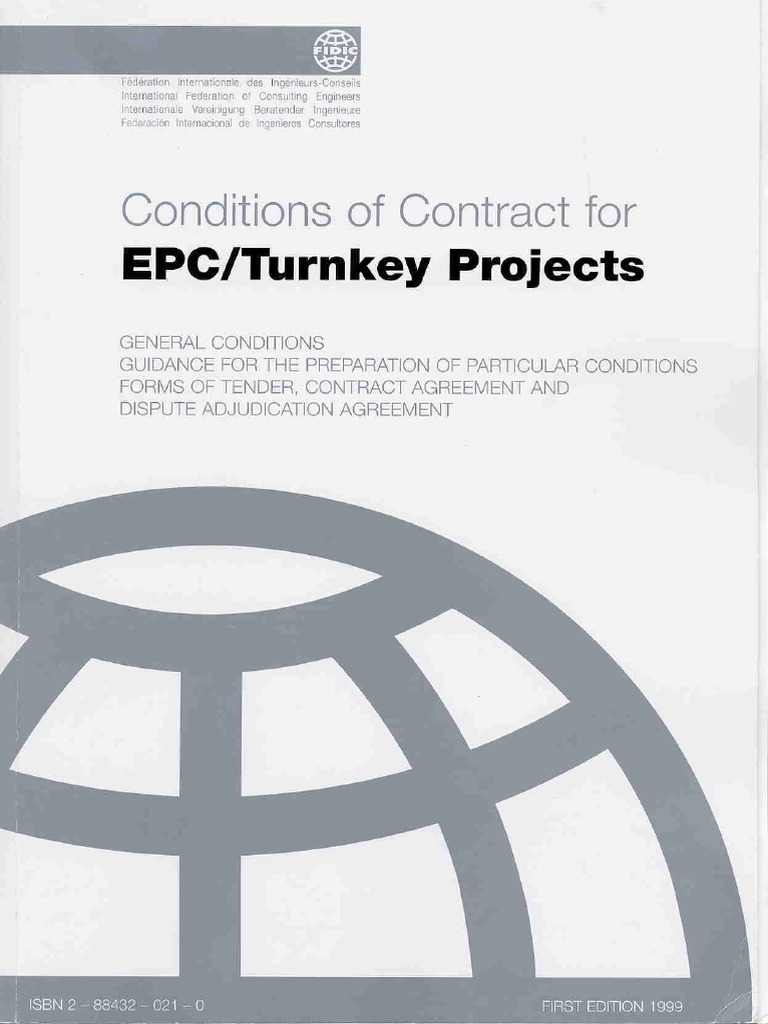 FIDIC EPC Turnkey Projects | PDF