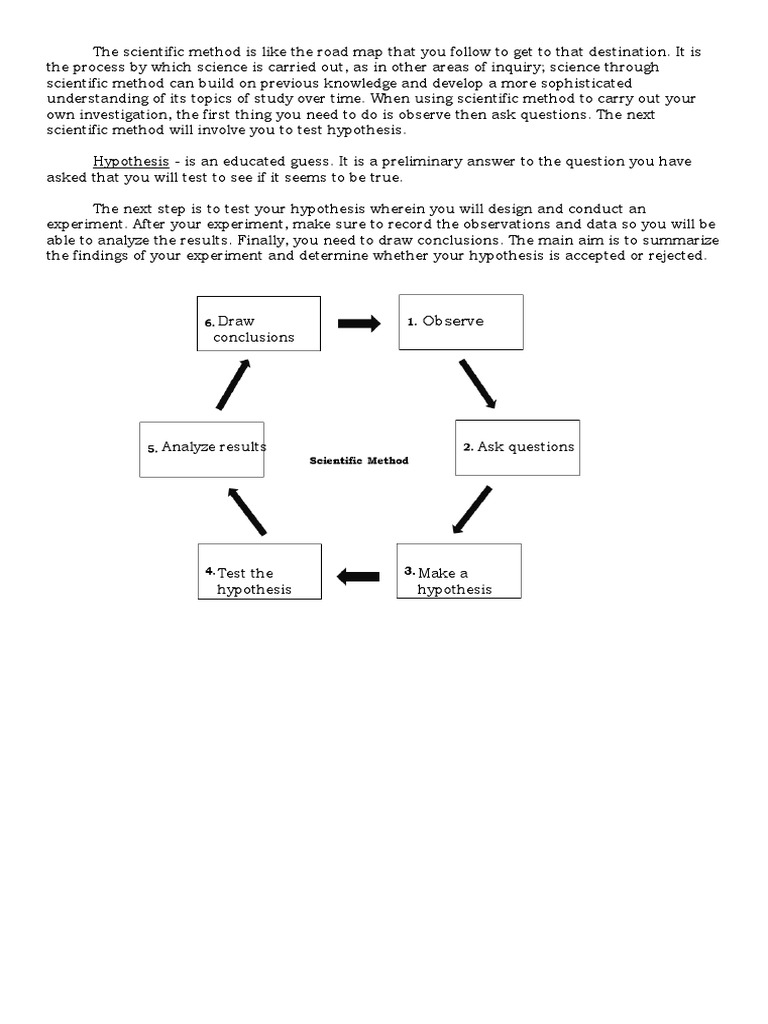 Scientific Method | PDF | Science & Mathematics