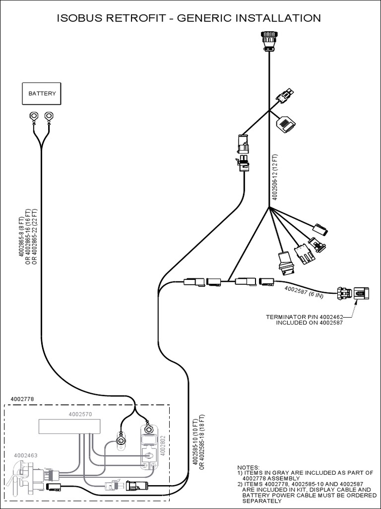 Isobus Retrofit Kit 130820090922 | PDF | Manufactured Goods ...
