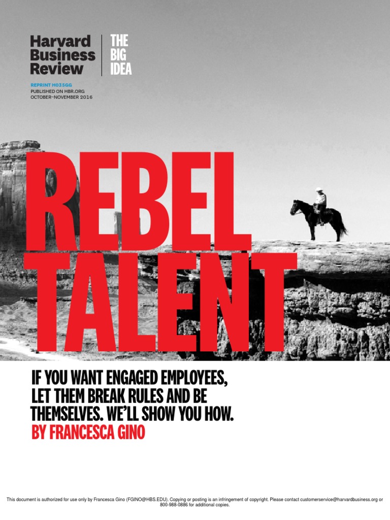 Let Your Workers Rebel | PDF | Conformity | Employment