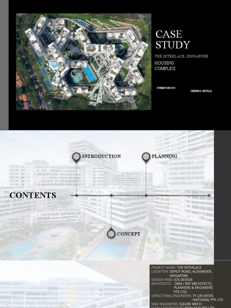 The Interlace: A Singapore Housing Study | PDF | Gardens | Apartment