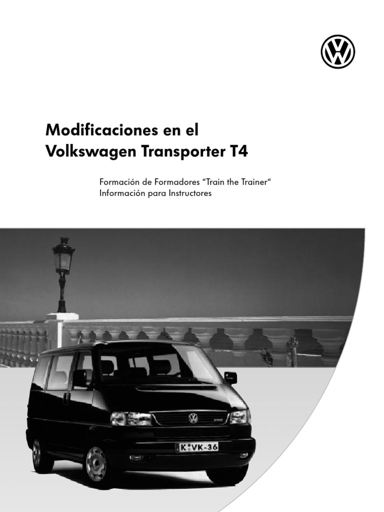 Manual+Volkswagen+Eurovan T4 Esp | PDF | Transmisión automática | Pistón